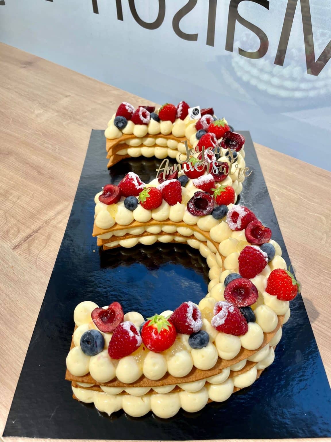 Number Cake / Letter Cake chez Maison Béga à Castres 81