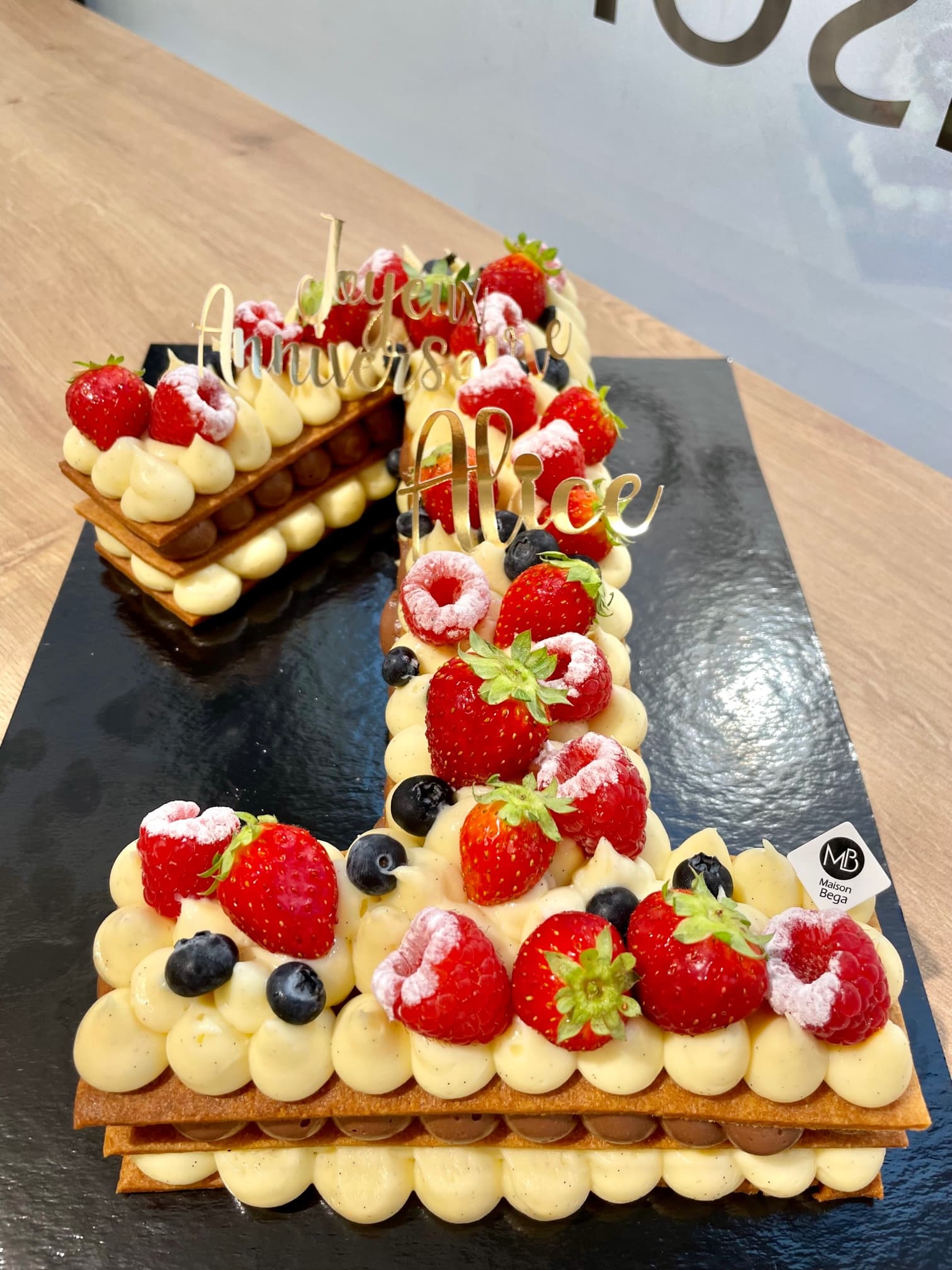 Number Cake / Letter Cake chez Maison Béga à Castres 81