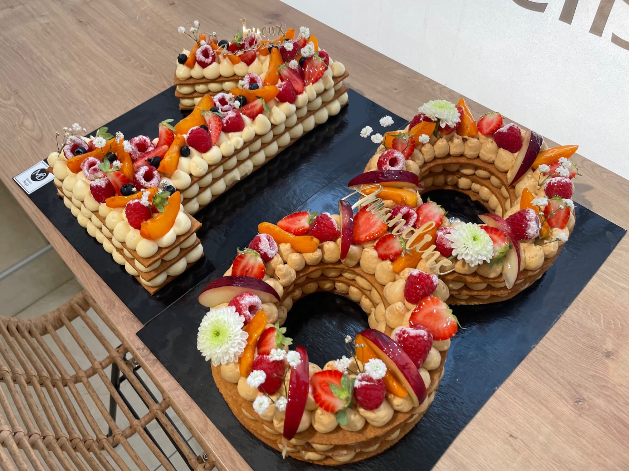 Number Cake / Letter Cake chez Maison Béga à Castres 81